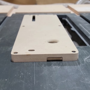 Sawstop Compact Table Saw Zero Clearance Insert (rectangle Insert) CTS-TSI - Etsy
