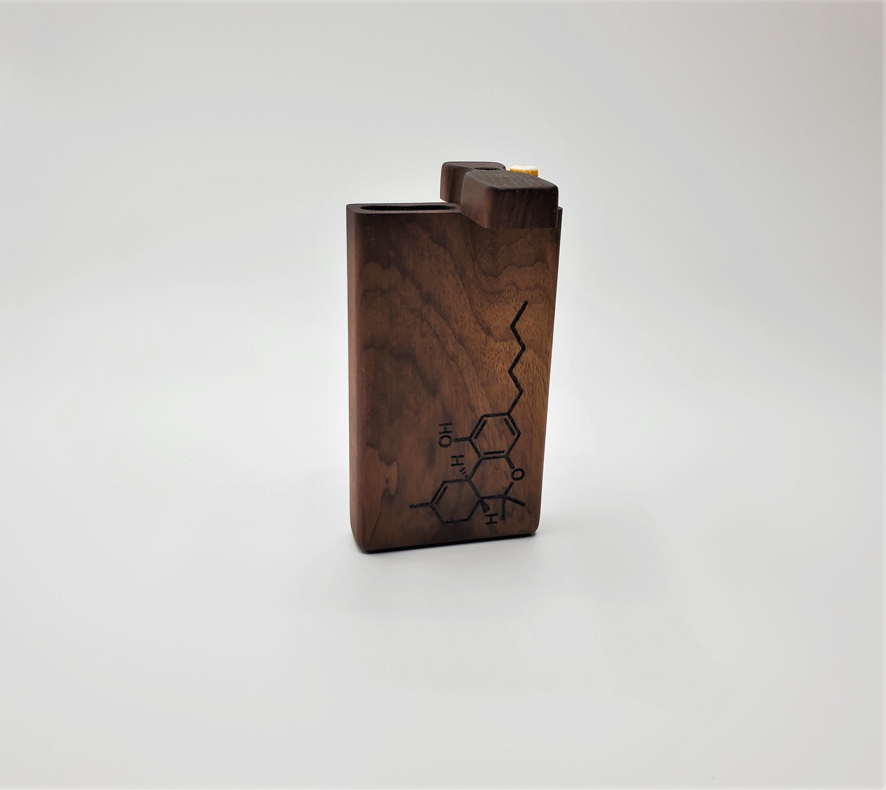 Walnut Dugout Hitter Box, THC Formula Laser Engraved - Etsy