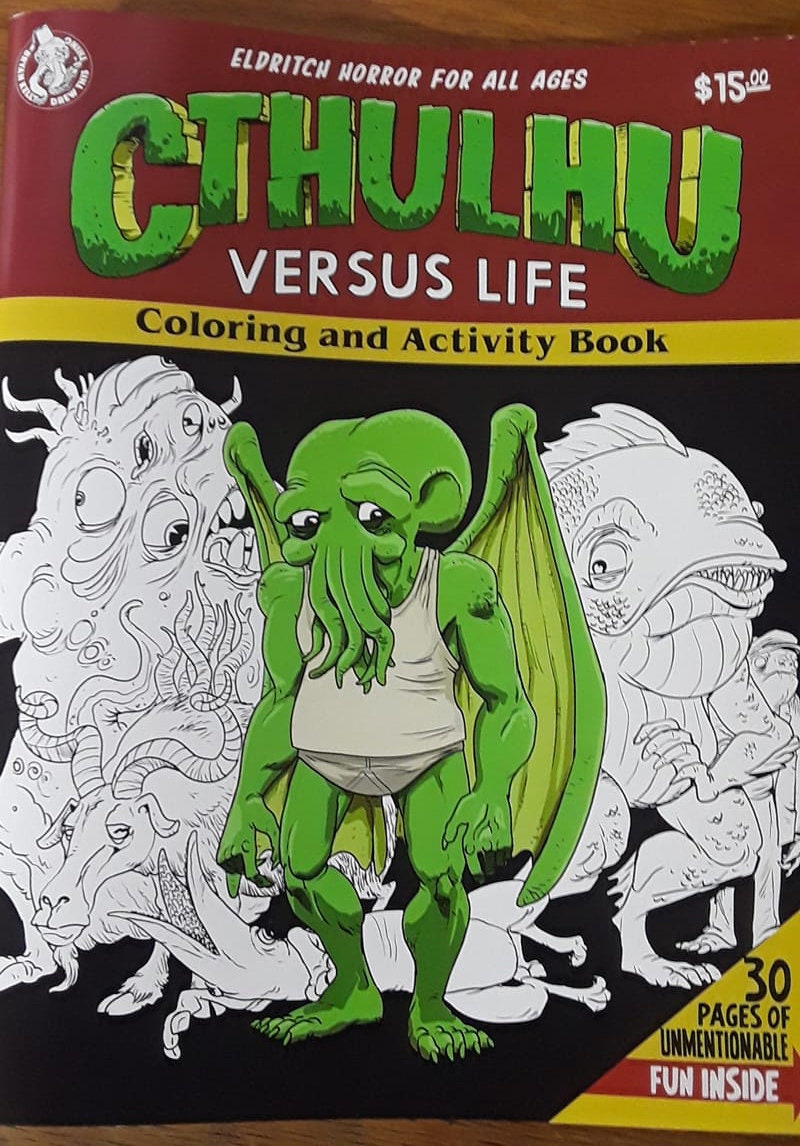 Cthulhu Coloring Book - Etsy