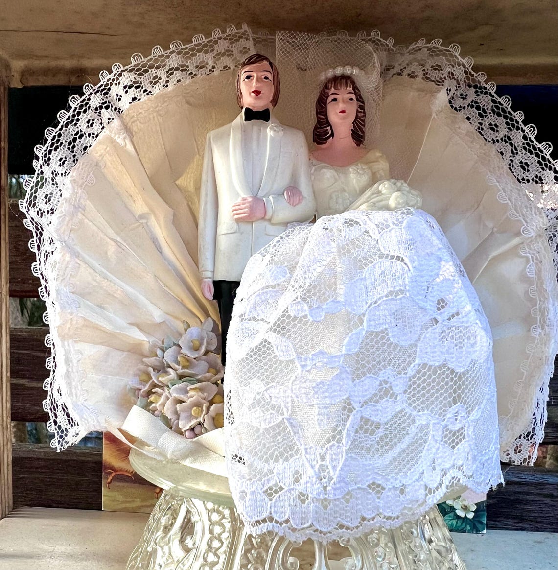 Vintage Wedding Cake Toppers (lot of 6) - Etsy