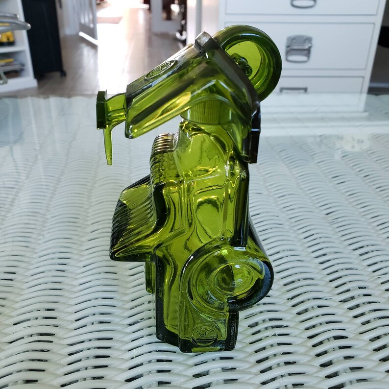 Vintage Avon 1980s Aftershave Bottle Jeep Truck Glass Green - Etsy