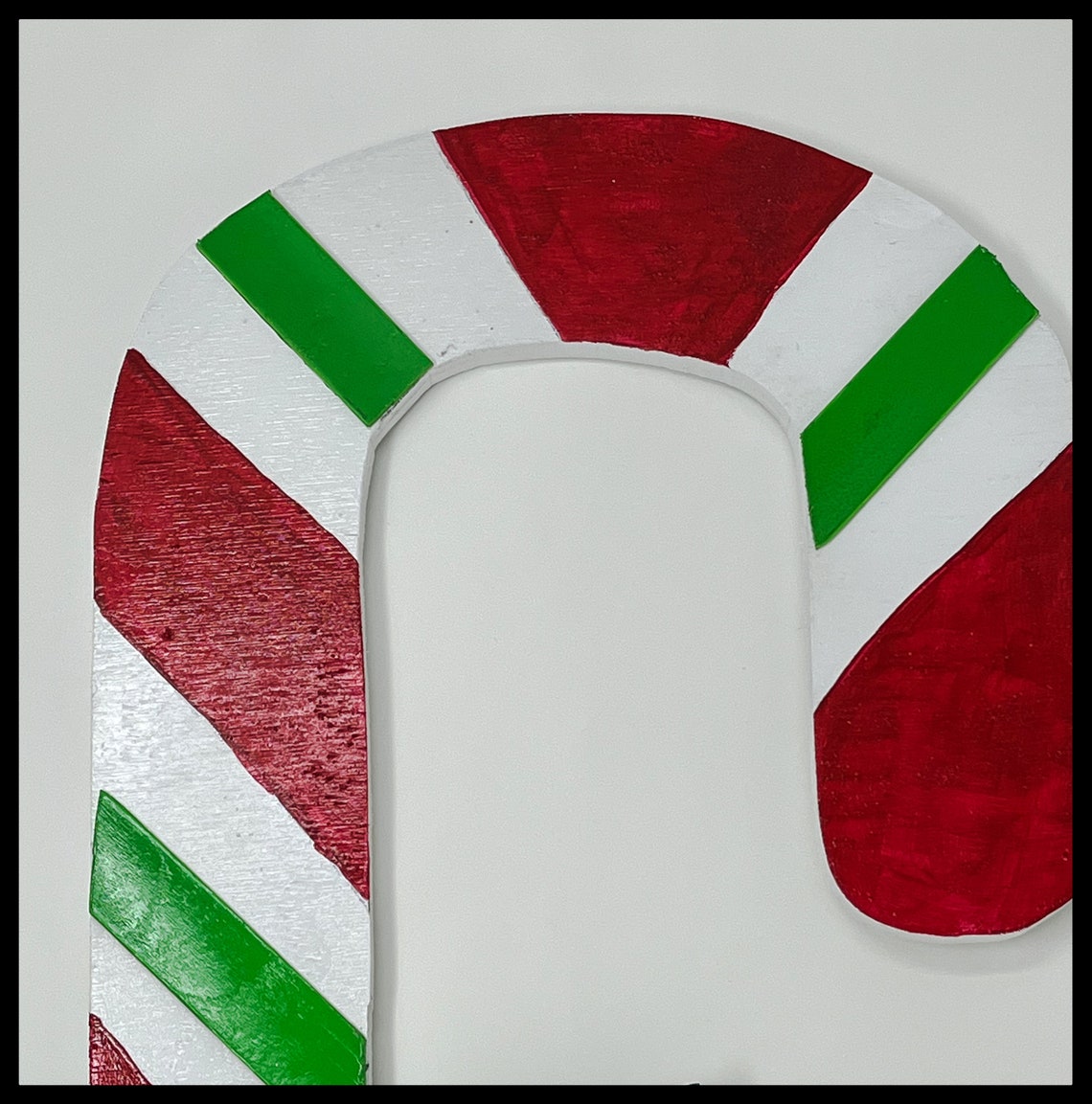 Candy Cane Garden Stake - Etsy