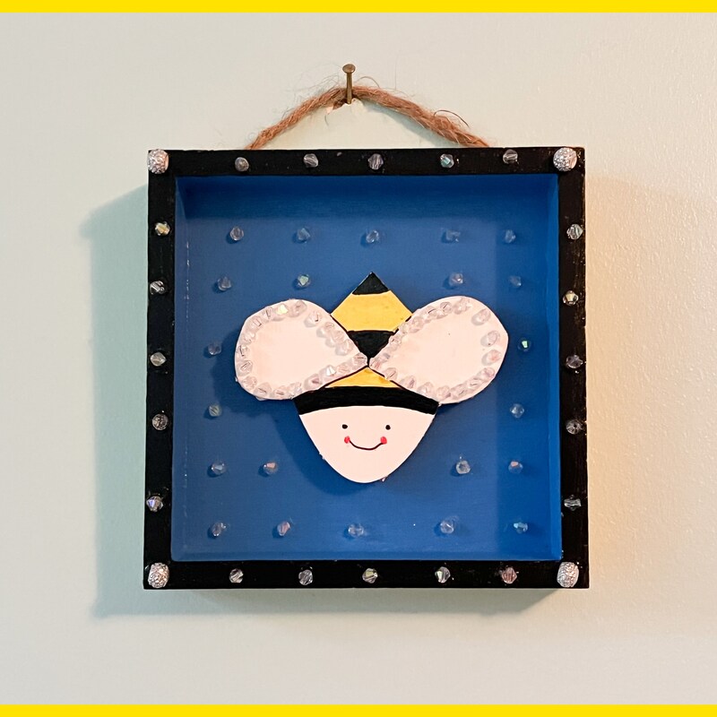 Bee Shadow Box - Etsy