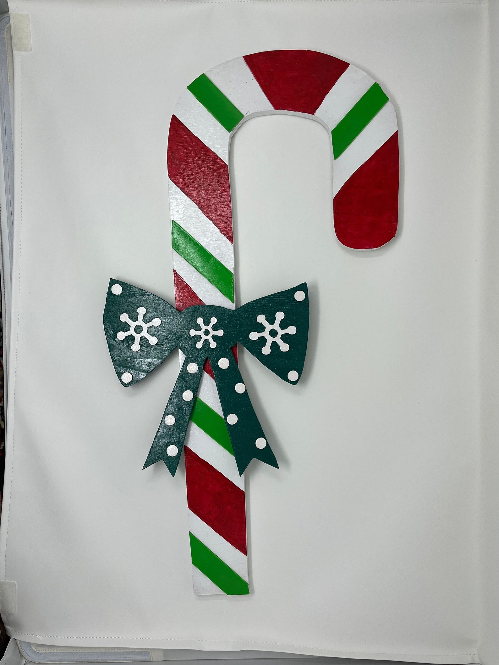 Candy Cane Garden Stake - Etsy