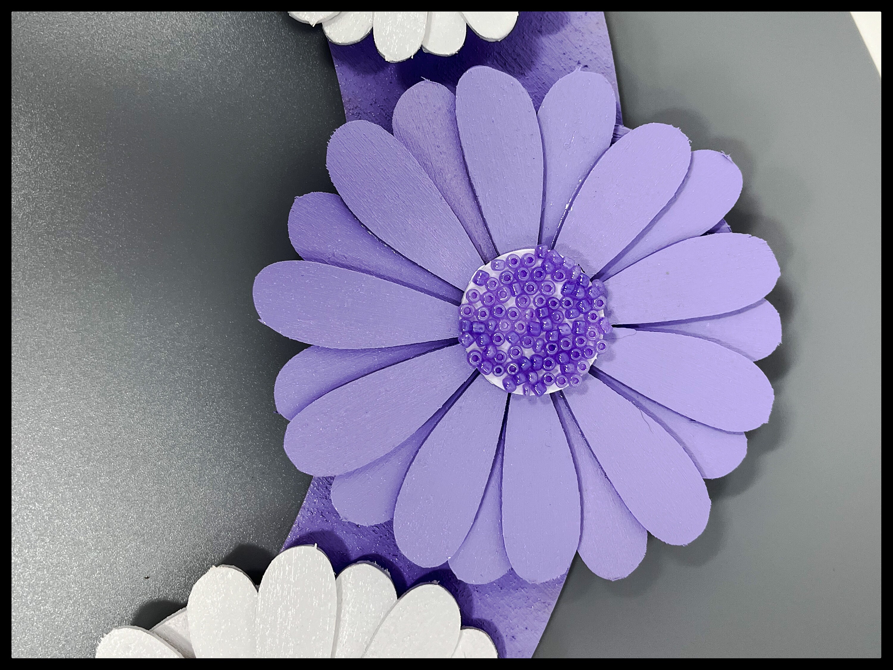 Spring Floral Wreath in Shades of Purple - Etsy