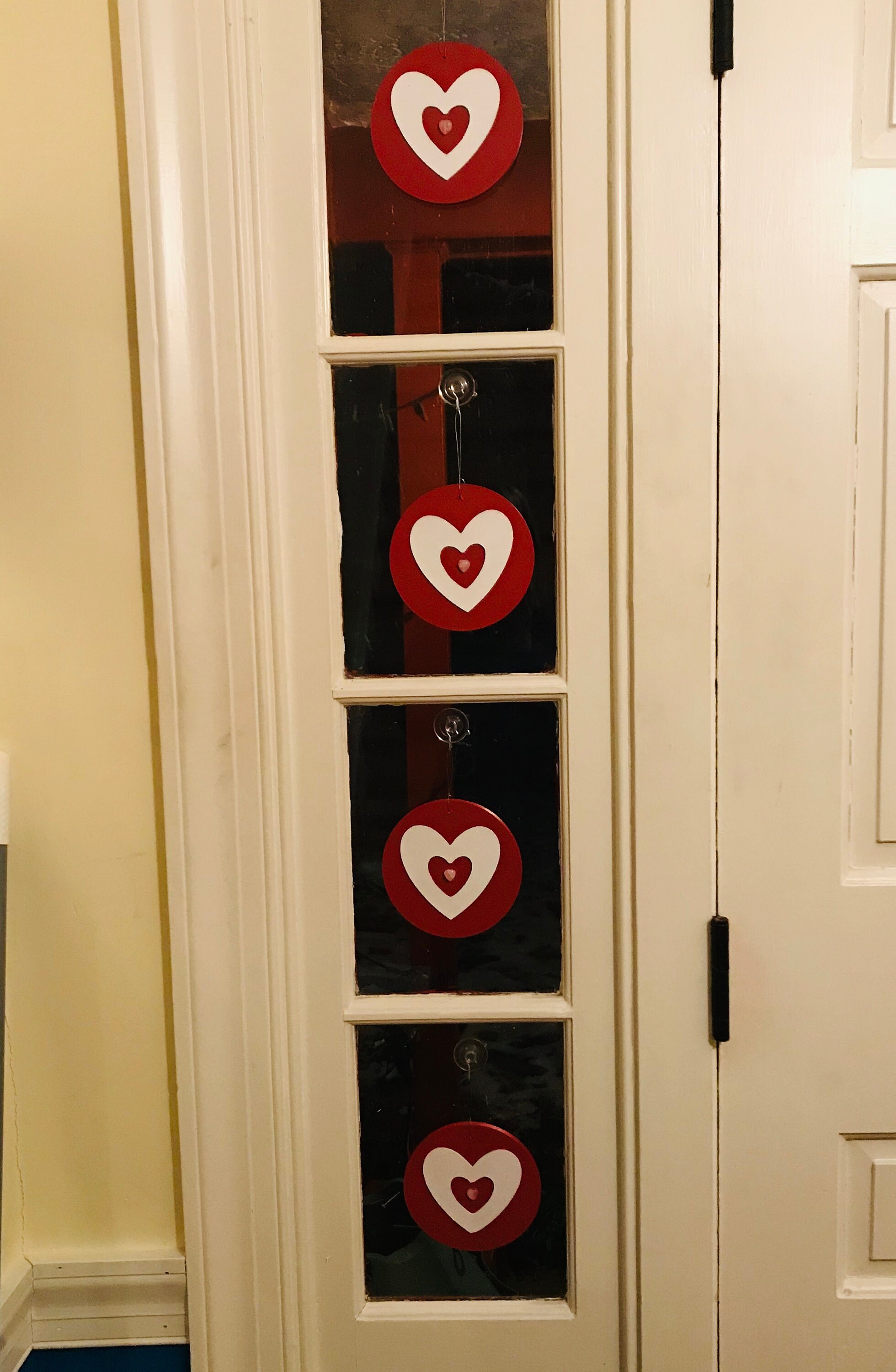 Valentine Heart Ornament/window Decoration - Etsy