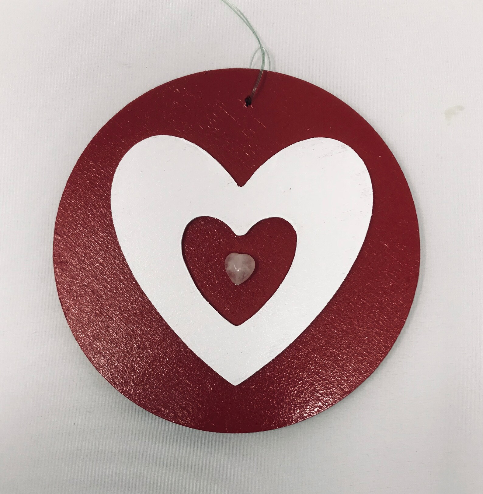 Valentine Heart Ornament/window Decoration - Etsy