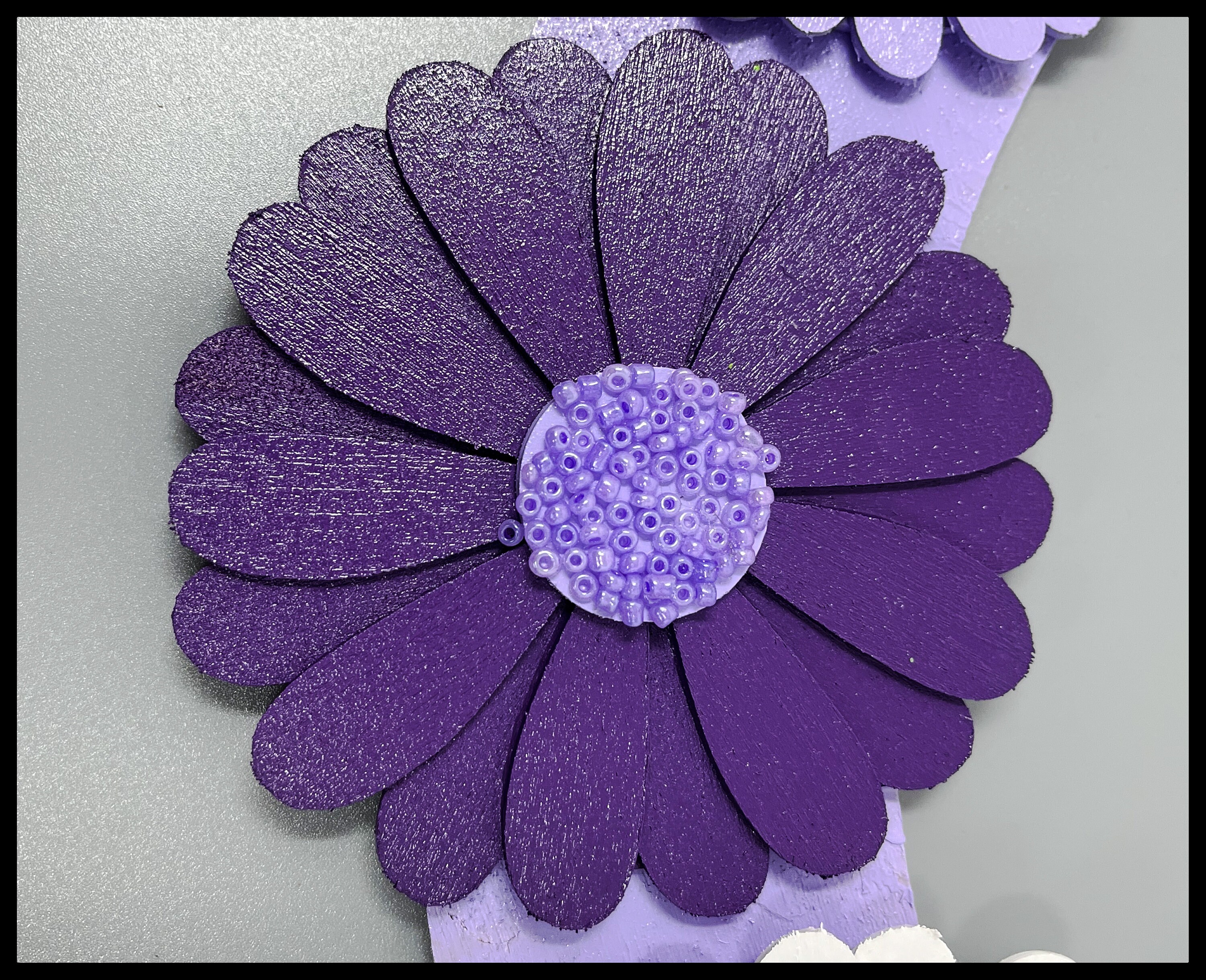 Spring Floral Wreath in Shades of Purple - Etsy
