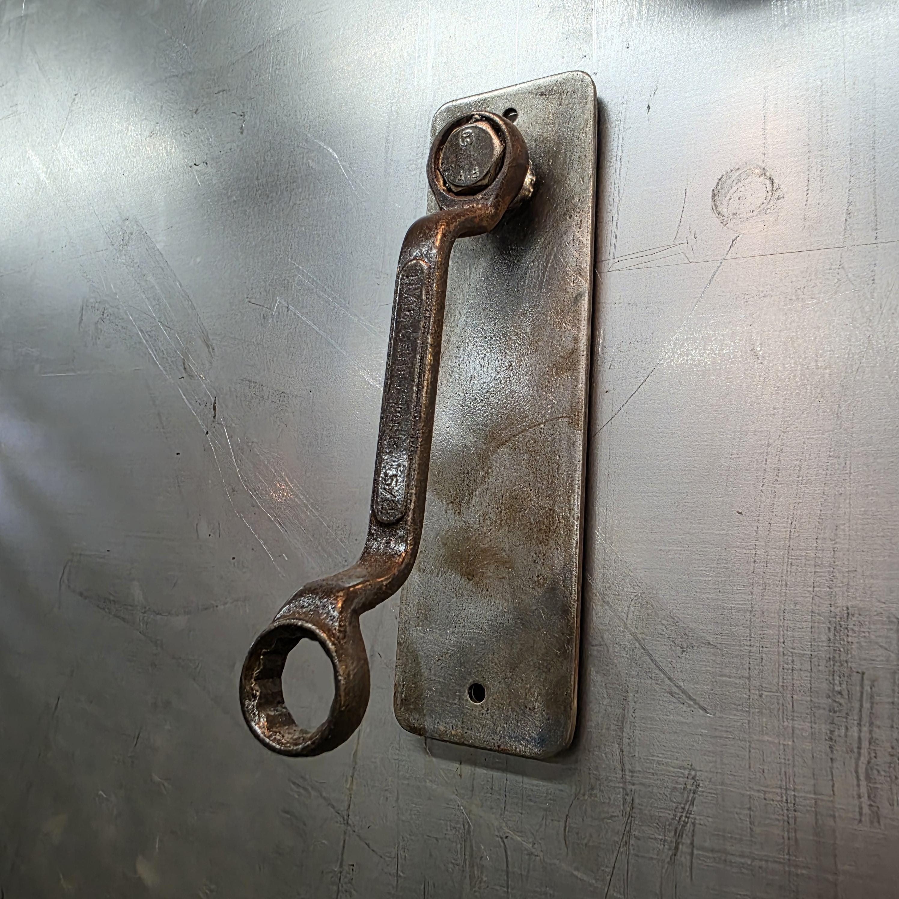Mechanic's Box End Wrench Door Handle Pull Repurposed Tool - Etsy