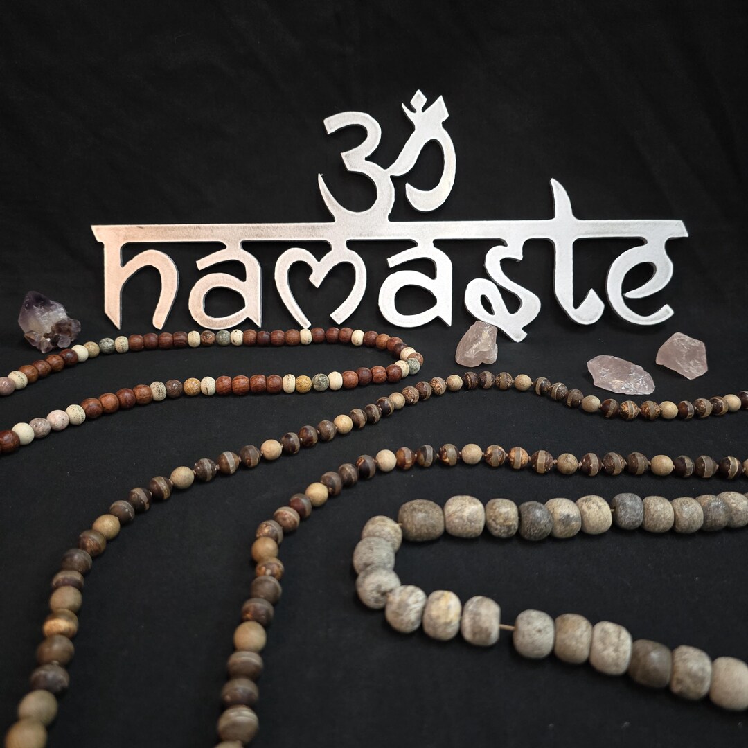 Namaste Wall Art Aluminum Decor With Om Symbol - Etsy