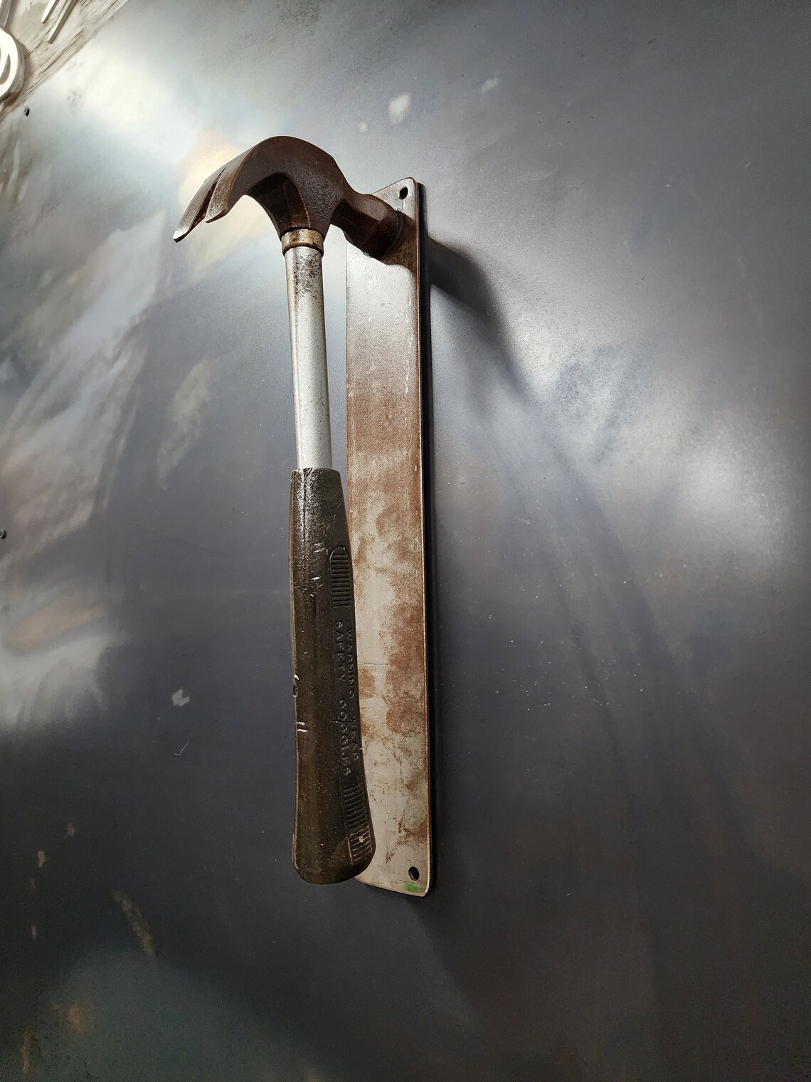 Repurposed Door Handle Pull 'the Hammer' Upcycled Tool - Etsy