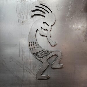 Kokopelli Horn Man #1 Southwestern Metal Wall Art - Etsy