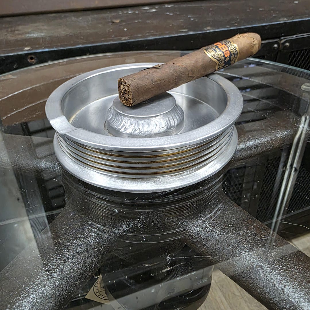 Billet Engine Pulley Cigar Ashtray | Repurposed Industrial Automotive ...