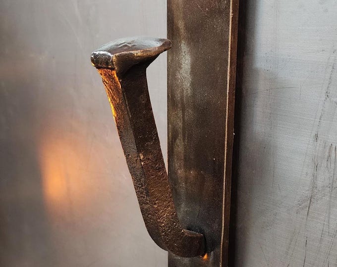Railroad Spike Door Handle Pull - Etsy