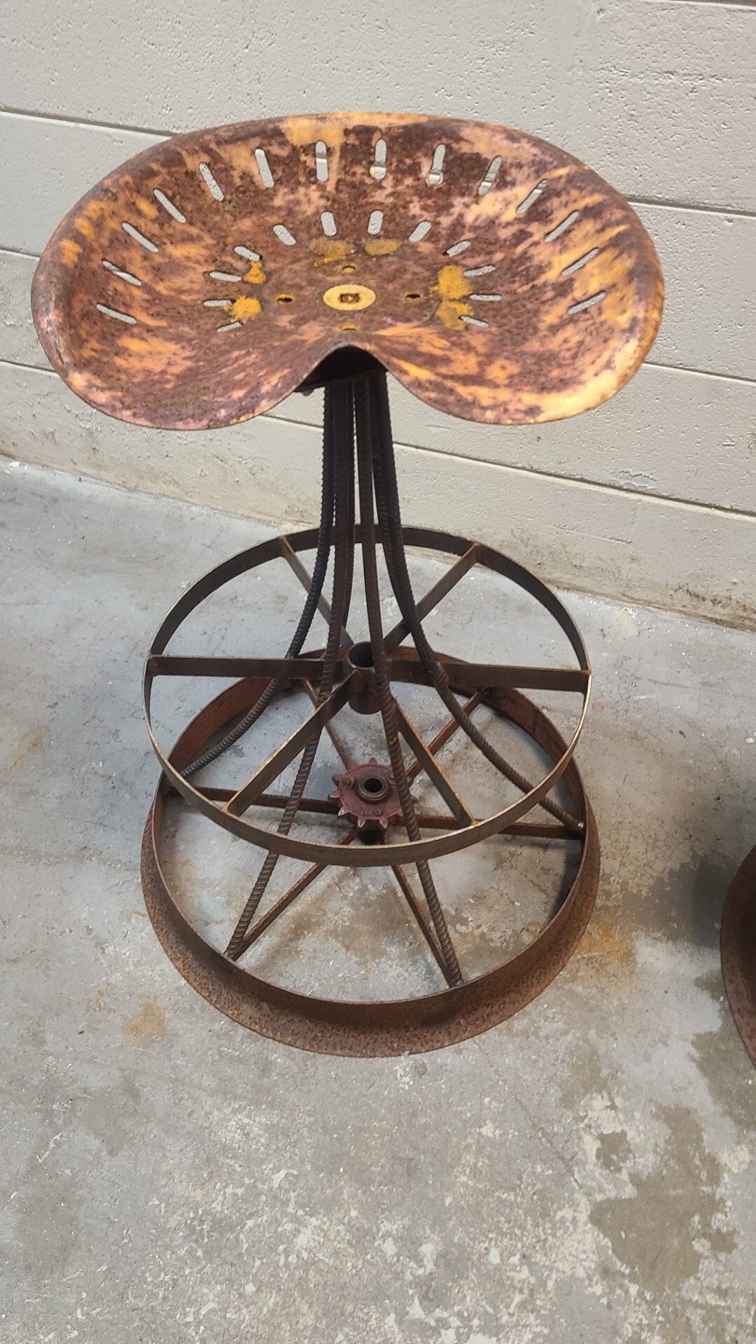 Rustic Farmhouse Tractor Seat Bar Stools Farm Equipment - Etsy