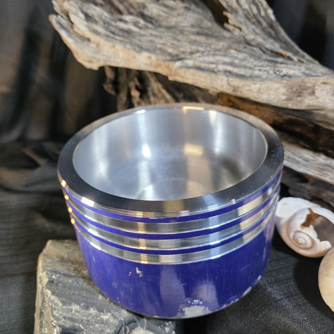 Aluminum SCUBA Tank Bowl | Repurposed Dive Bottle Dish | Artistic Metal ...