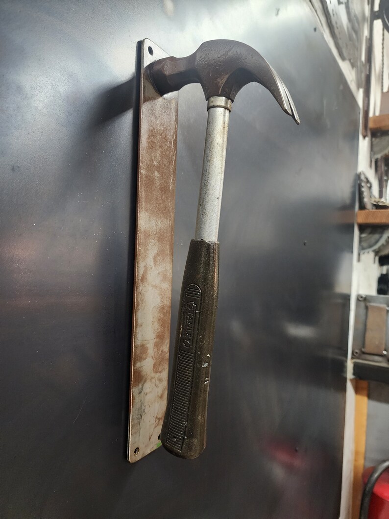 Repurposed Door Handle Pull 'the Hammer' Upcycled Tool - Etsy