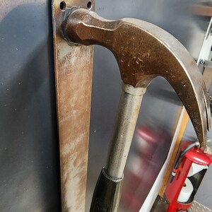 Repurposed Door Handle Pull 'the Hammer' Upcycled Tool - Etsy