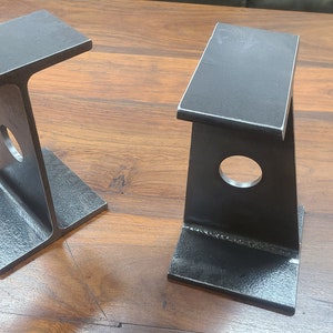 Industrial Steel I-beam Bookends "the Engineer" - Etsy
