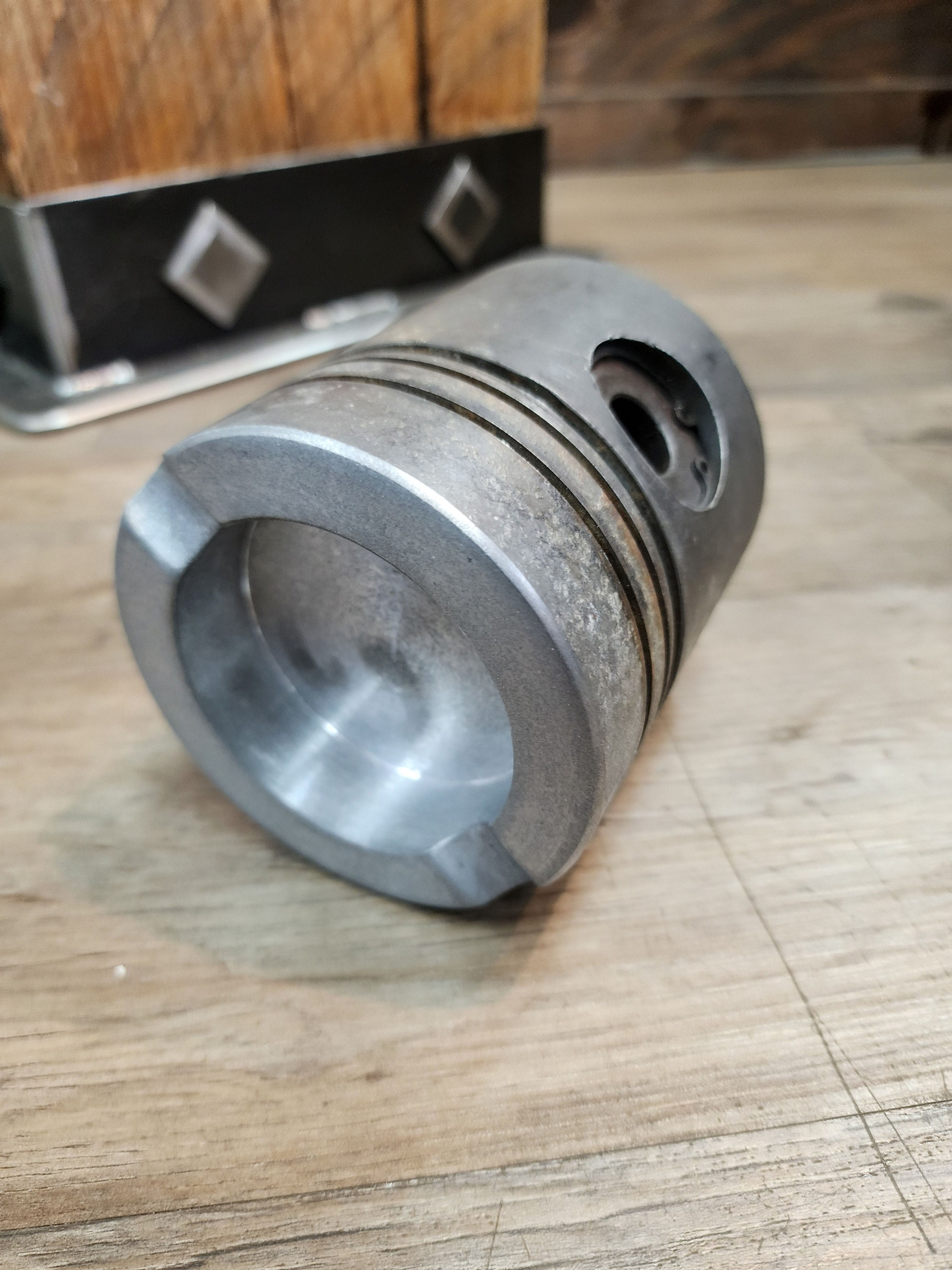 Engine Piston Cigar Ashtray Sanded - Etsy