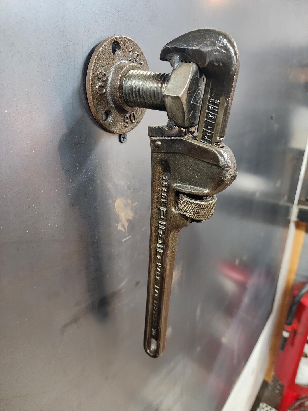 Repurposed Door Handle Pull 'ridge Pipe' Wrench Tool Barn Plumber ...