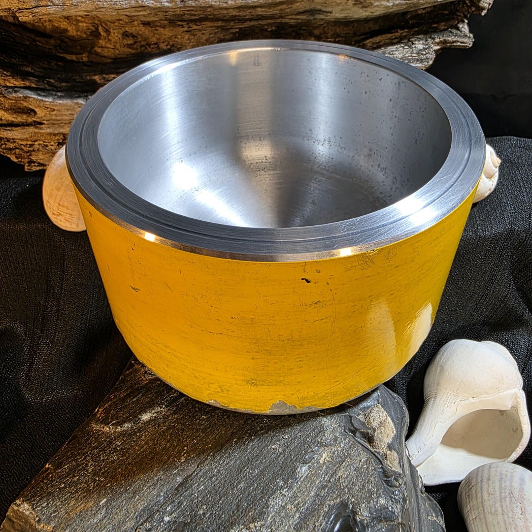 Aluminum SCUBA Tank Bowl | Repurposed Dive Bottle Dish | Artistic Metal ...