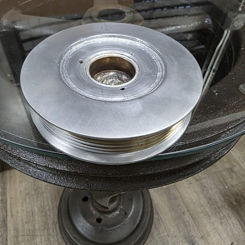 Billet Engine Pulley Cigar Ashtray | Repurposed Industrial Automotive ...
