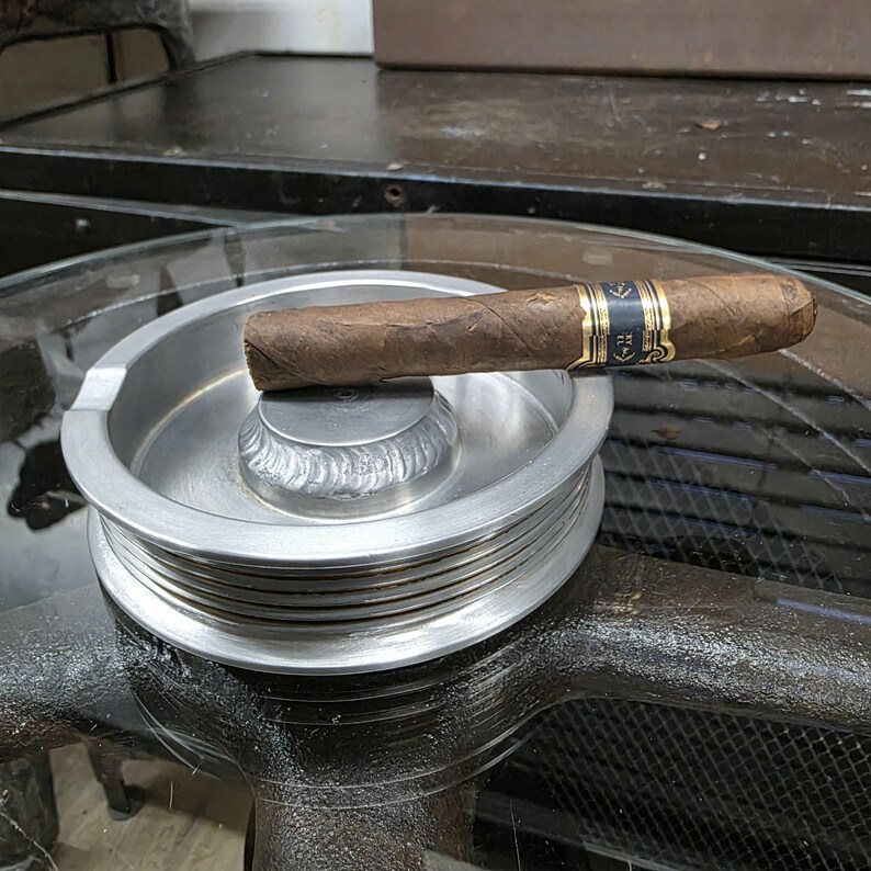 Billet Engine Pulley Cigar Ashtray | Repurposed Industrial Automotive ...