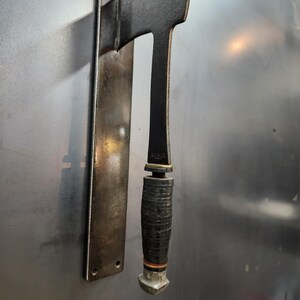 Repurposed Door Handle Pull 'the Hatchet' Ax Axe Upcycled Tool - Etsy