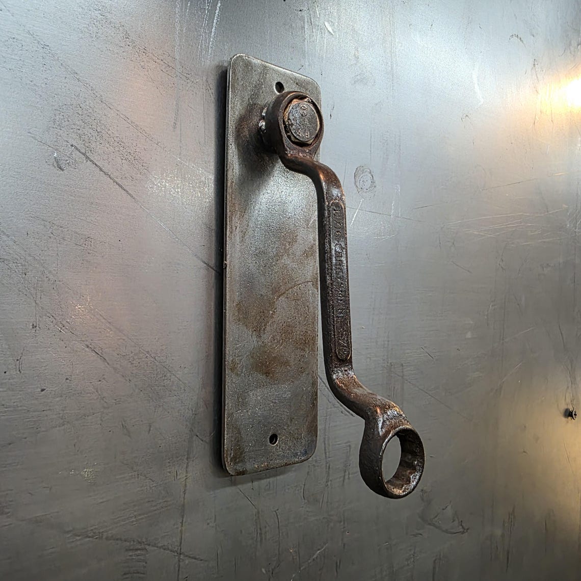 Mechanic's Box End Wrench Door Handle Pull Repurposed Tool - Etsy