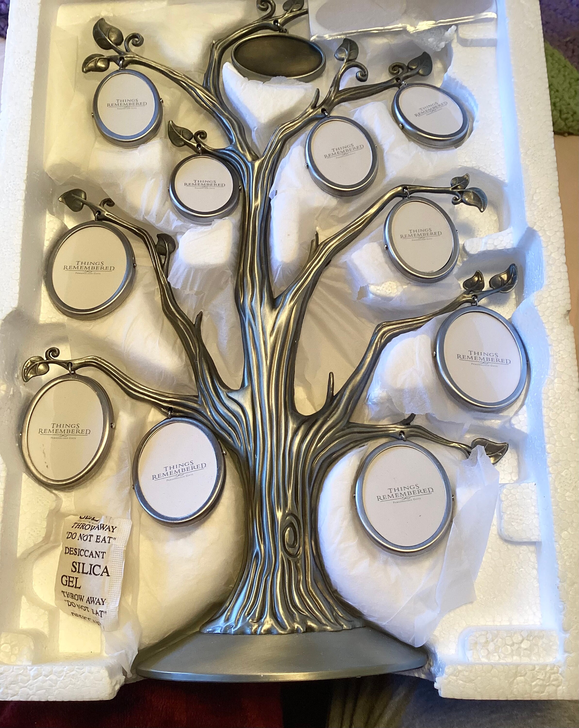 Things Remembered Family Photo Tree Stand With Box - Etsy