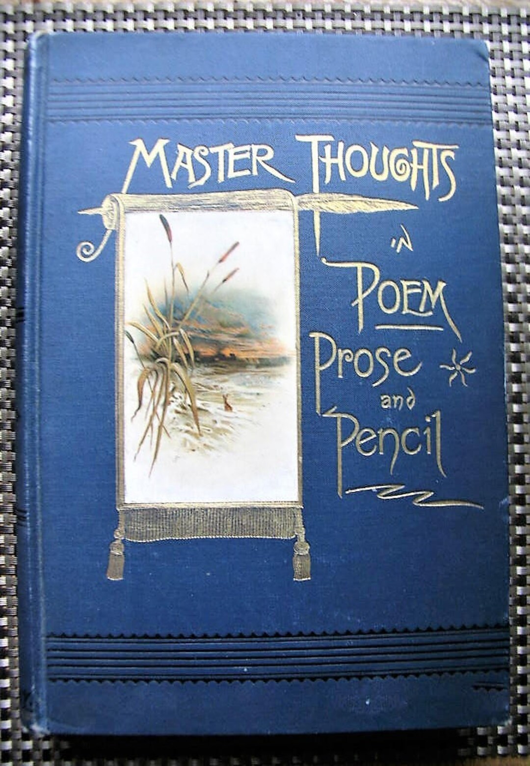 Master Thoughts in Poem Prose and Pencil Compiled by W. Harrison Starkey Published in 1888 - Etsy