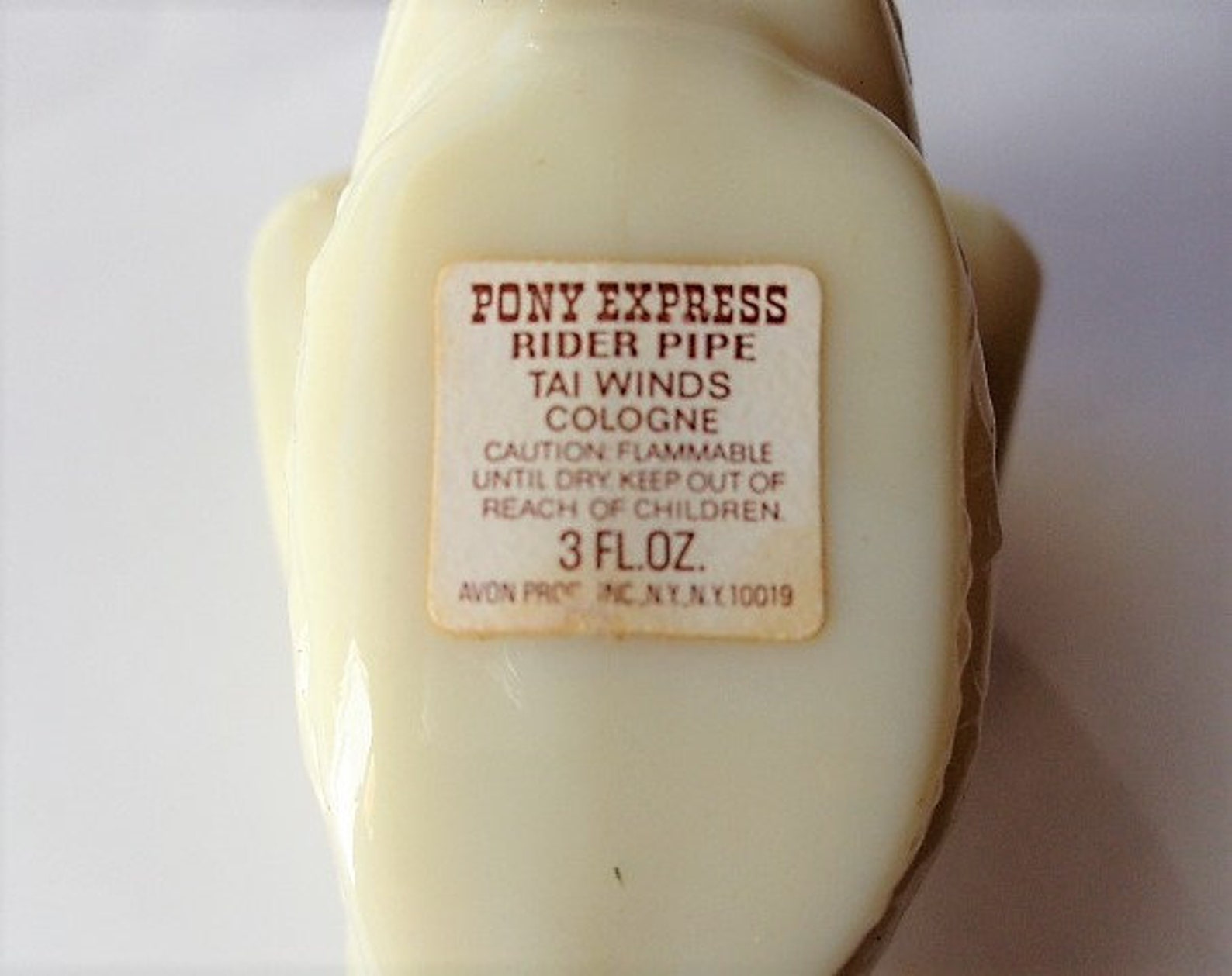 AVON Pony Express Rider Pipe Men's Cologne Western Themed - Etsy