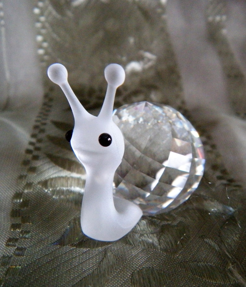 SWAROVSKI Crystal Snail Part of in a Summer Meadow Group Retired - Etsy