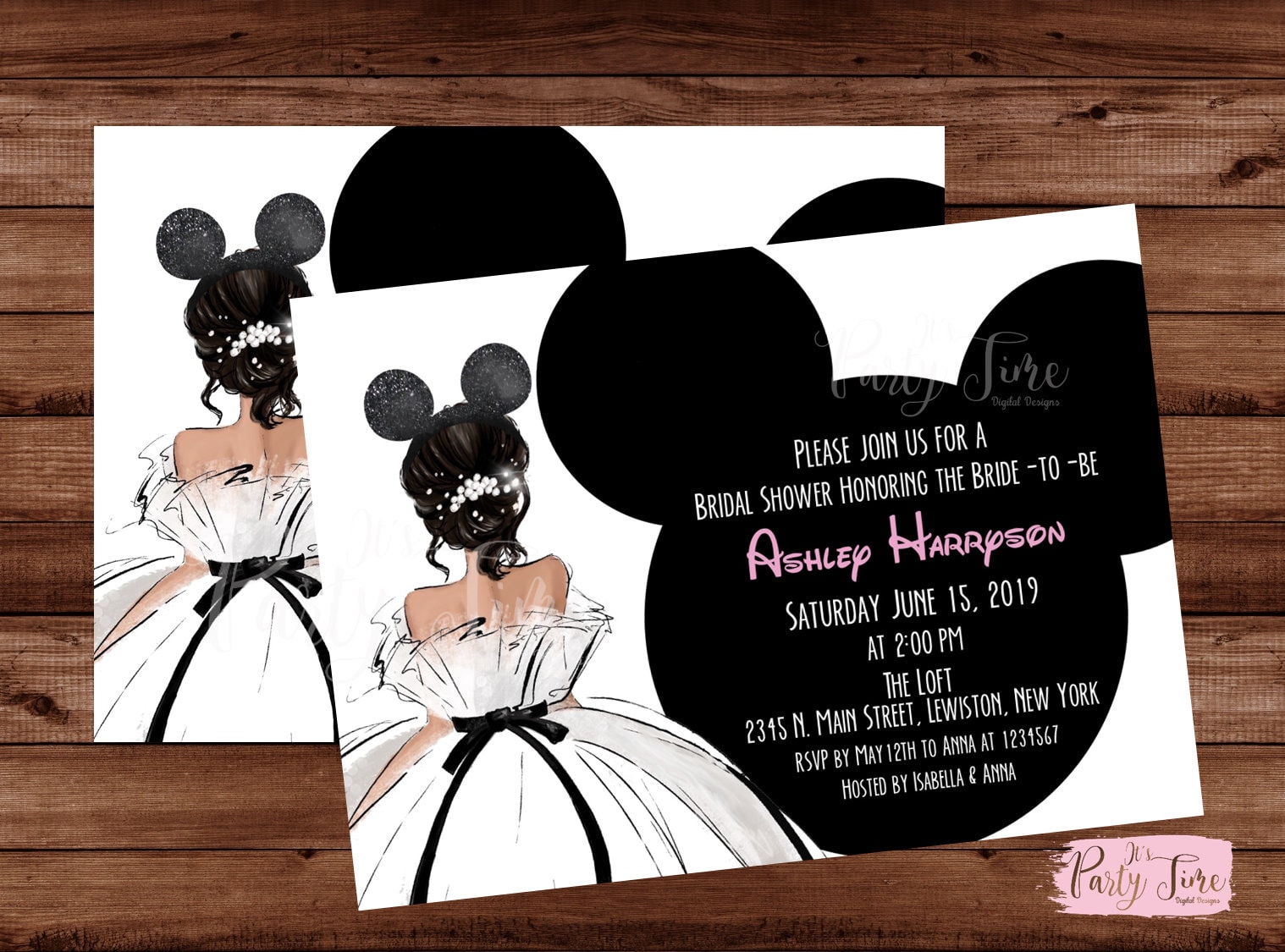 Minnie Mouse Bride