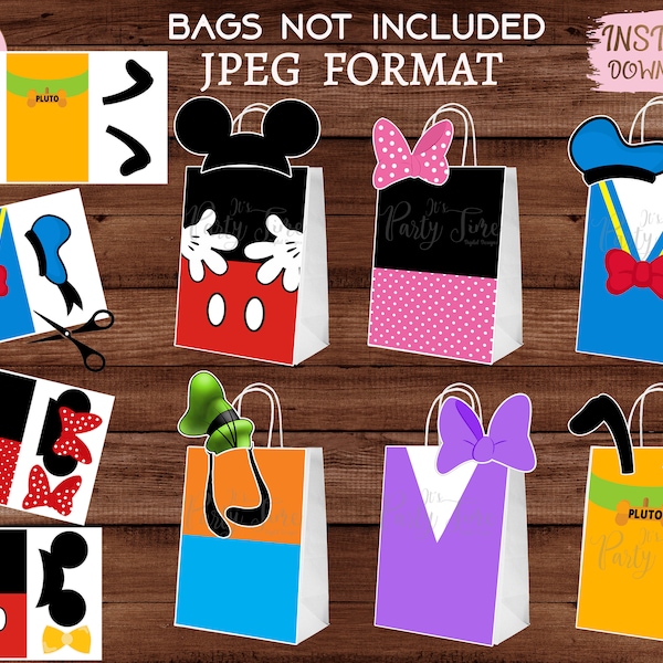 Mickey Goody Bags - Etsy