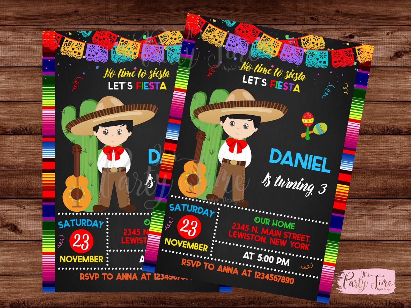 Mexican Invitation Mexican Party Invitation Fiesta Invitation Fiesta ...
