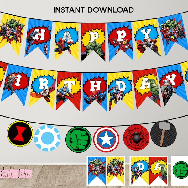 Happy Birthday Banner - Etsy