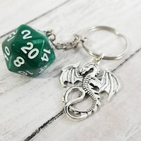 Dungeons & Dragons Logo Keychain - Etsy