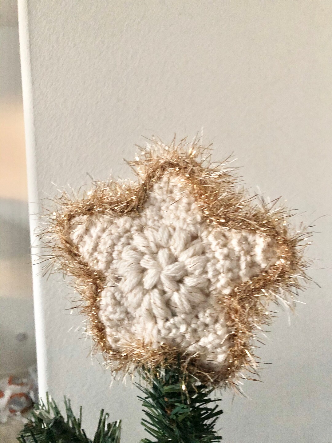 Small Star Tree Topper - Etsy