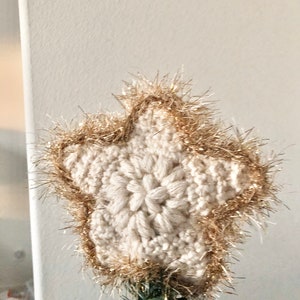 Small Star Tree Topper - Etsy