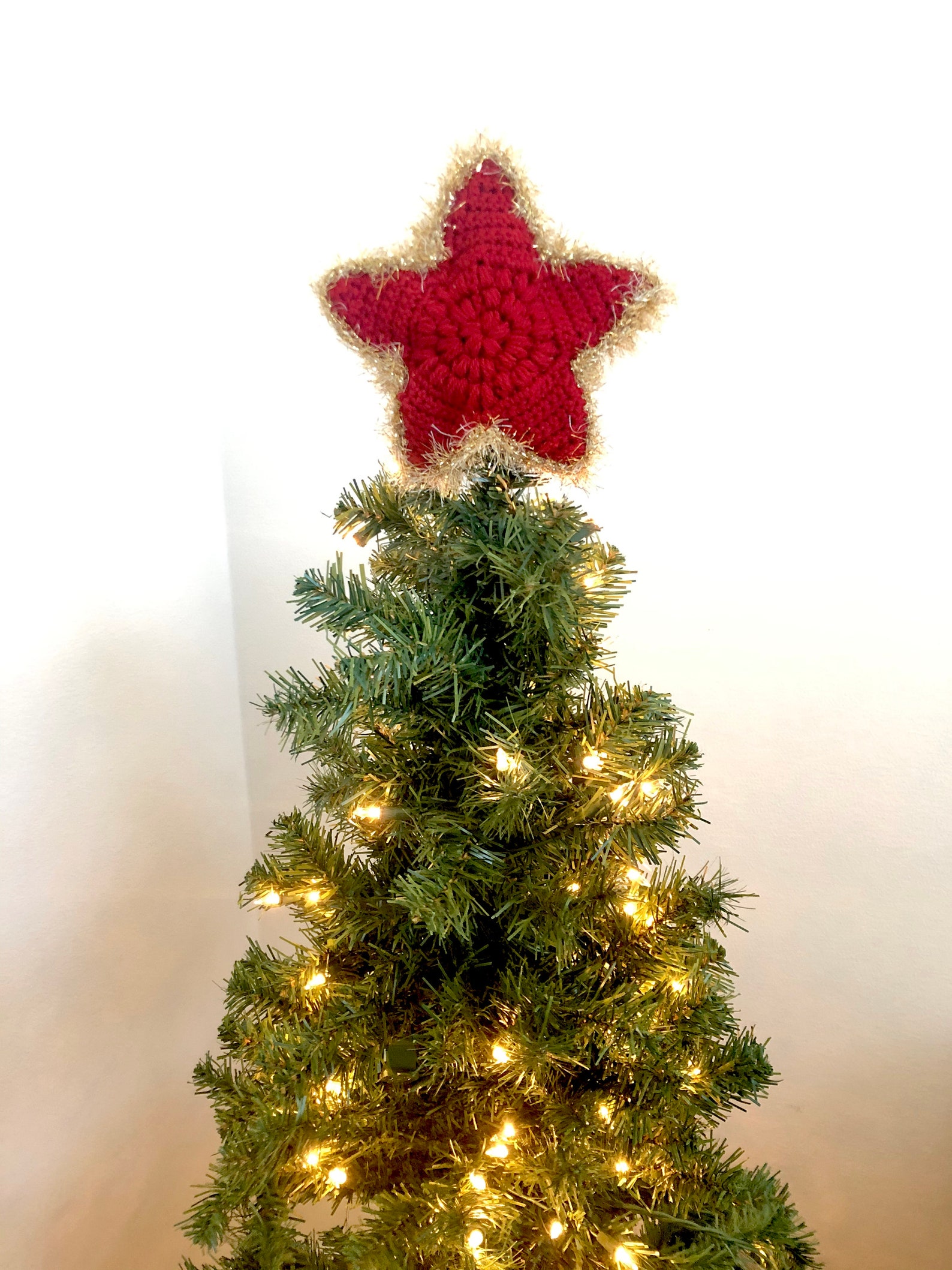Crochet Star Tree Topper - Etsy