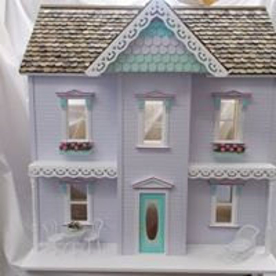 Emily Dollhouse Doll House MADE IN the USA 3/8 Birch - Etsy