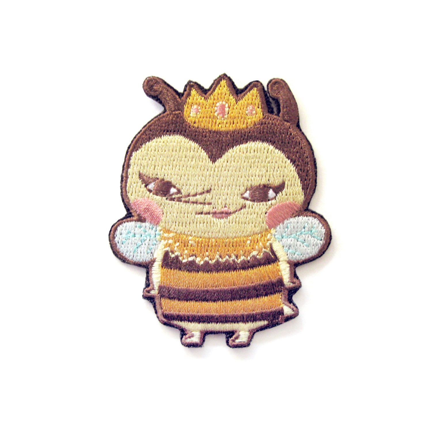 Queen Bee Sticker Embroidered Patch - Etsy