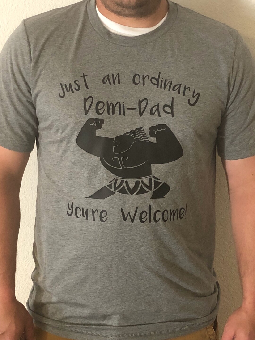 Disney Moana Shirt Demi-dad Just an Ordinary Demi Dad Father's Day ...