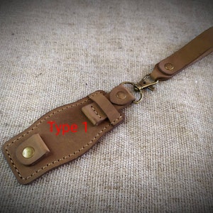 Leather Watch Saddle.pocket Watch Holder.watch Leather Fob.change Your ...