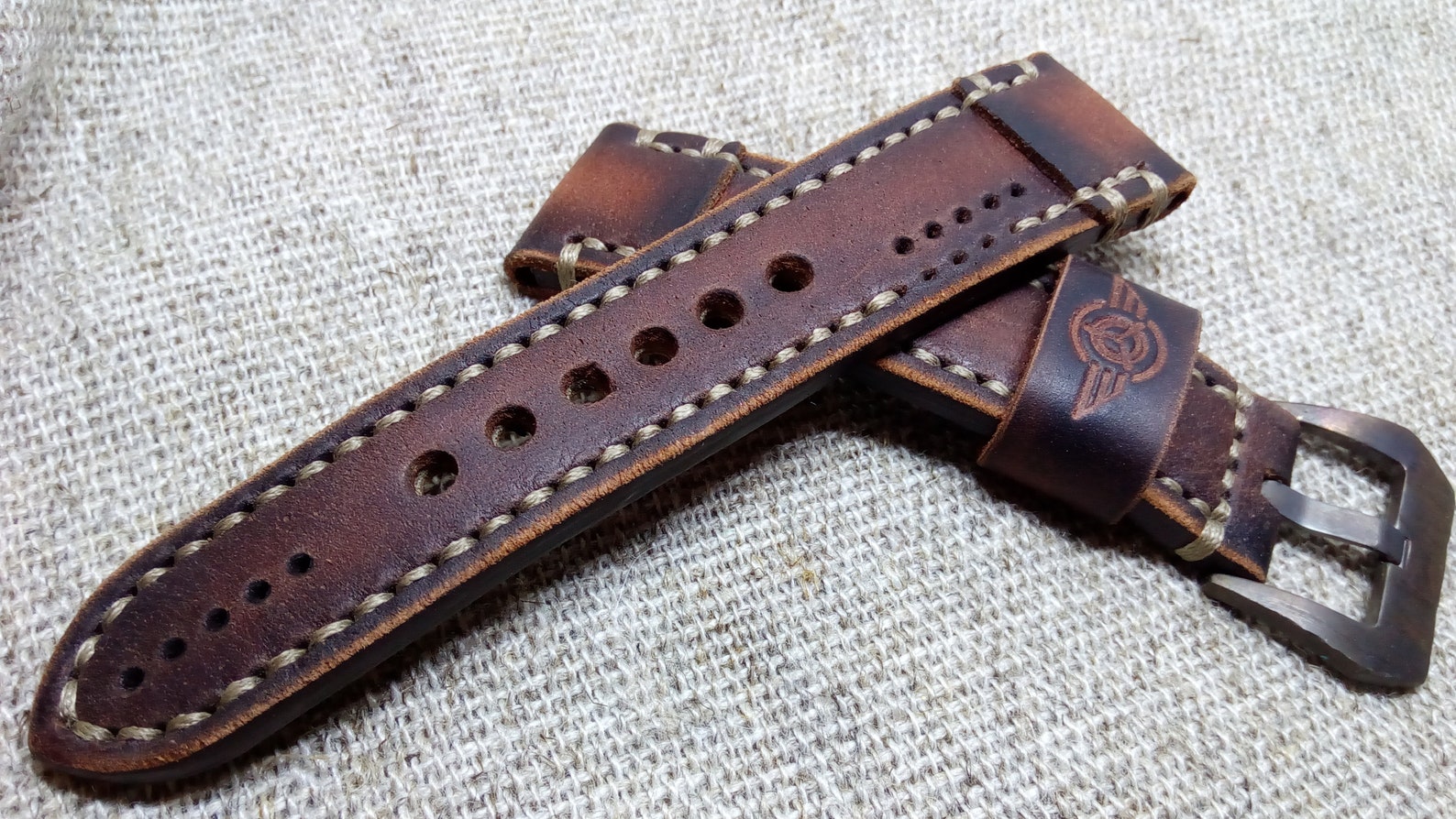 2022232426mm.pilot Aviator WATCH STRAP Handmade VINTAGE - Etsy