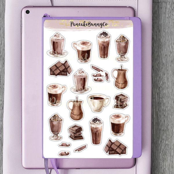 Chocolate Stickers - Etsy Australia