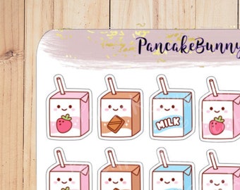 Milk Box Sticker - Etsy