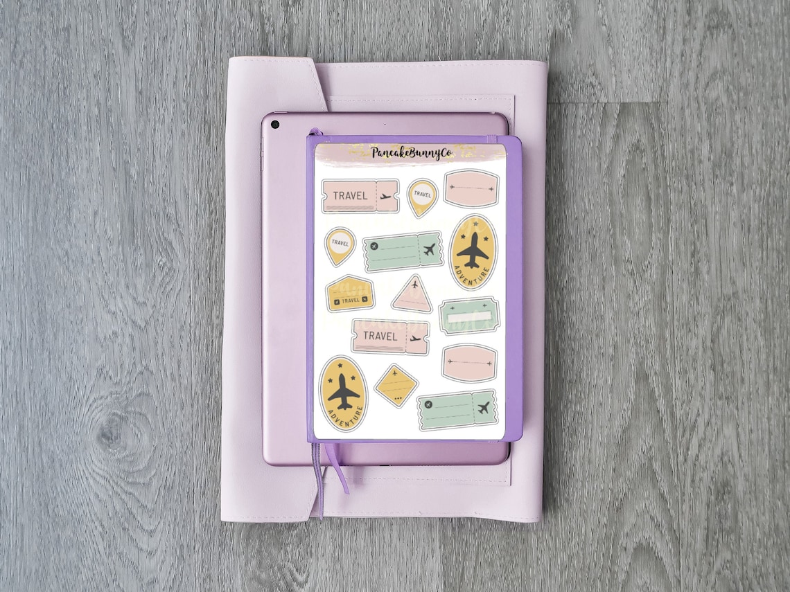 Travel Tracking Label Stickers | Etsy